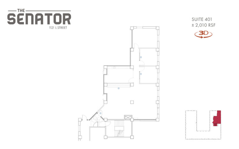 Suite 401 - The Senator